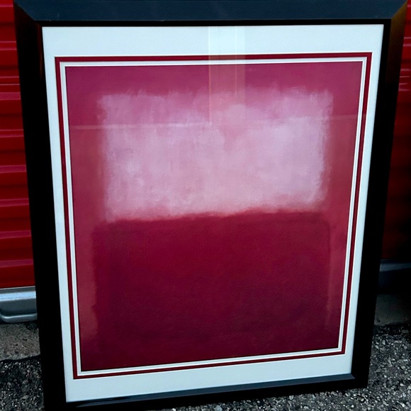 Art | Framed Rothko Print | Poshmark